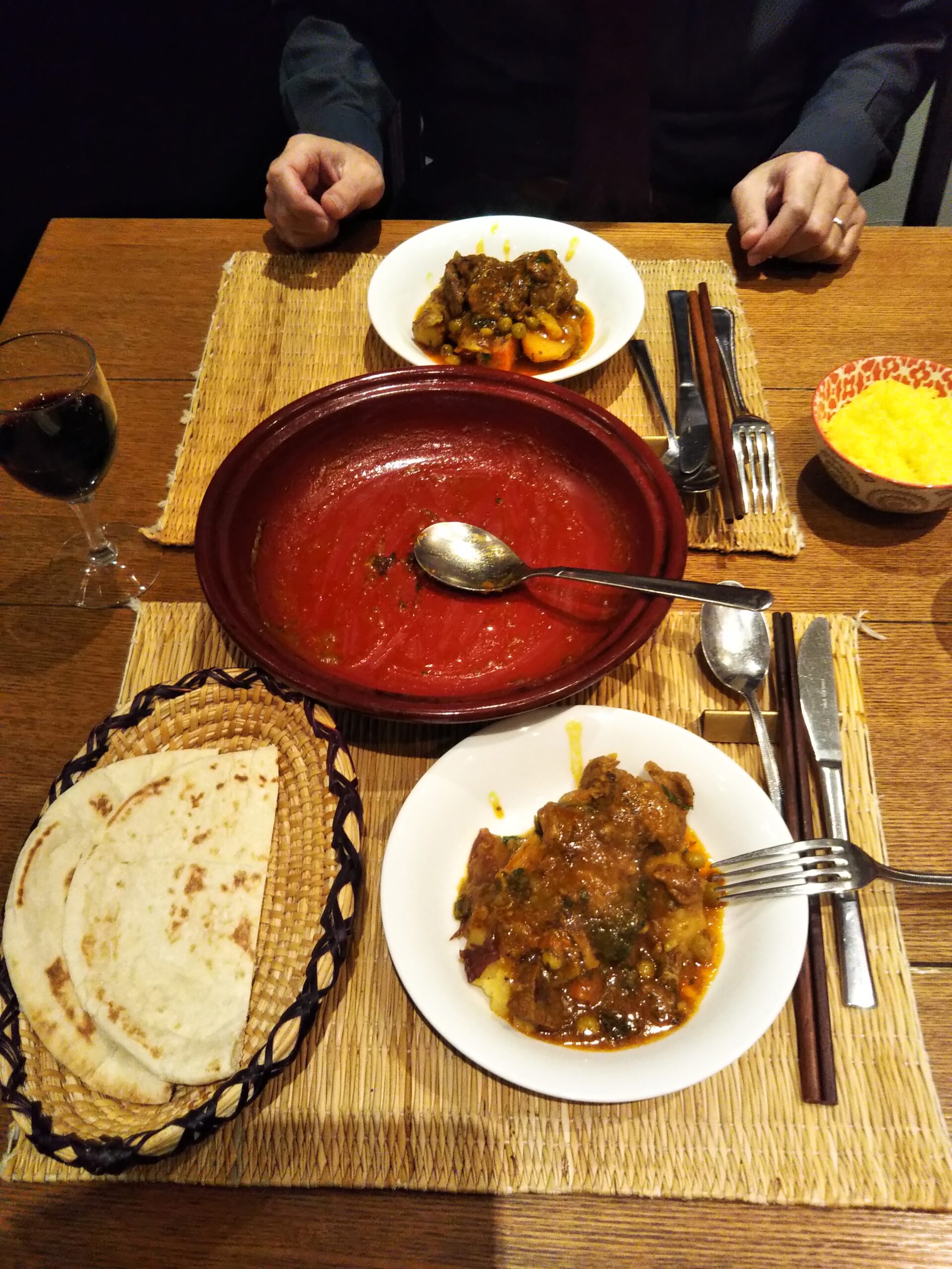 5食目 孤独のグルメで見た「ハリラスープ」が大阪市北区で食べられる♪～モロッコ料理 ル・マラケシュ～ | ～車で行ける♪大人の関西グルメ紀行～